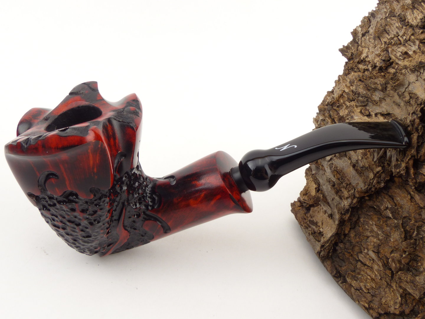 Nørding Freehand Pipe F Moss #202 | Pfeifen Shop Online